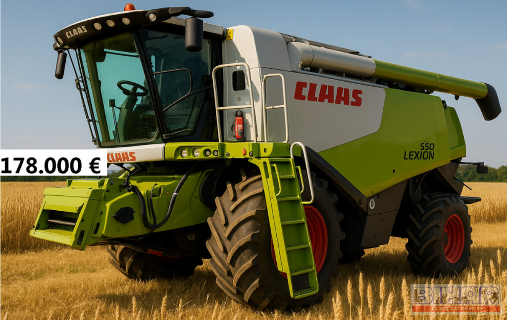 CLAAS Lexion 650 használt kombájn - Bihar-Express Kft.